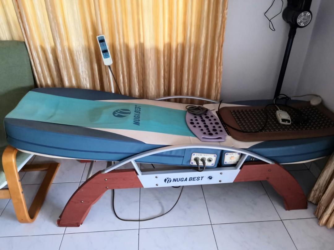 NUGA BEST Thermal Massage Bed, Health & Nutrition, Massage Devices on ...