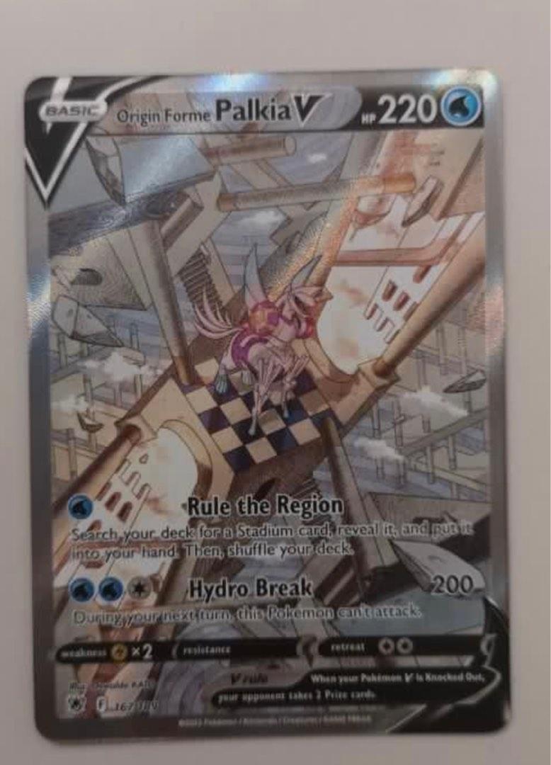 Origin Form Palkia AA . ( Astral Radiance ), Hobbies & Toys, Toys ...