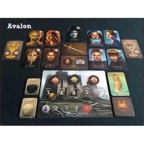 Original Avalon board game card game The Resistance: Avalon Social ...