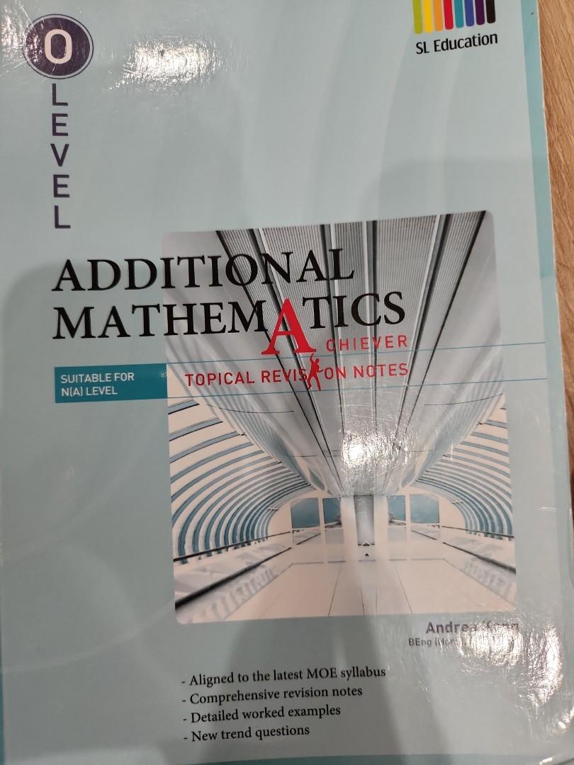 PACKAGE: Think! Additional Mathematics textbook A and B and topical ...