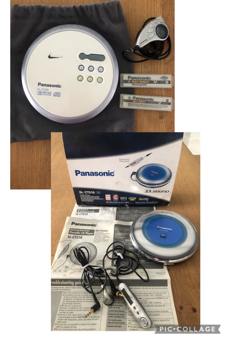 Panasonic Portable CD Players (vintage), Audio, Portable Music Players ...