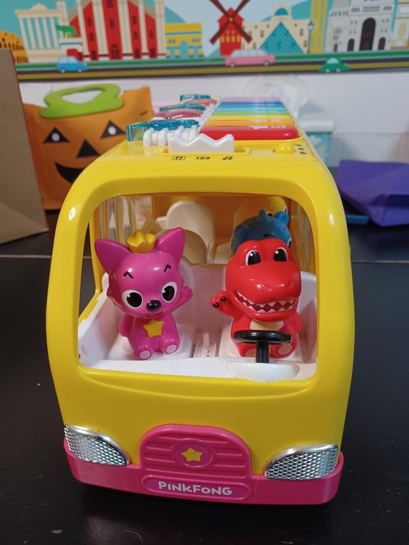 Pinkfong music bus, 兒童＆孕婦用品, 嬰兒玩具 - Carousell