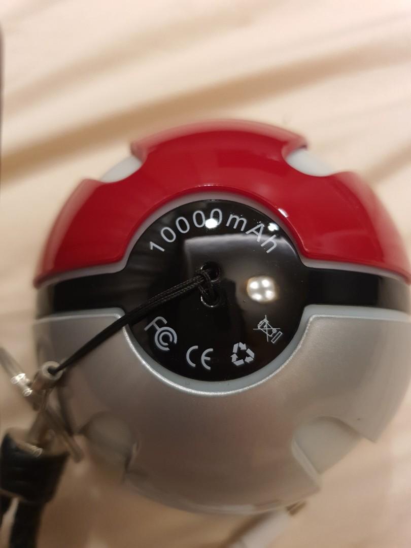 Pokemon Ball Powerbank 10000mAh, Mobile Phones & Gadgets, Mobile ...