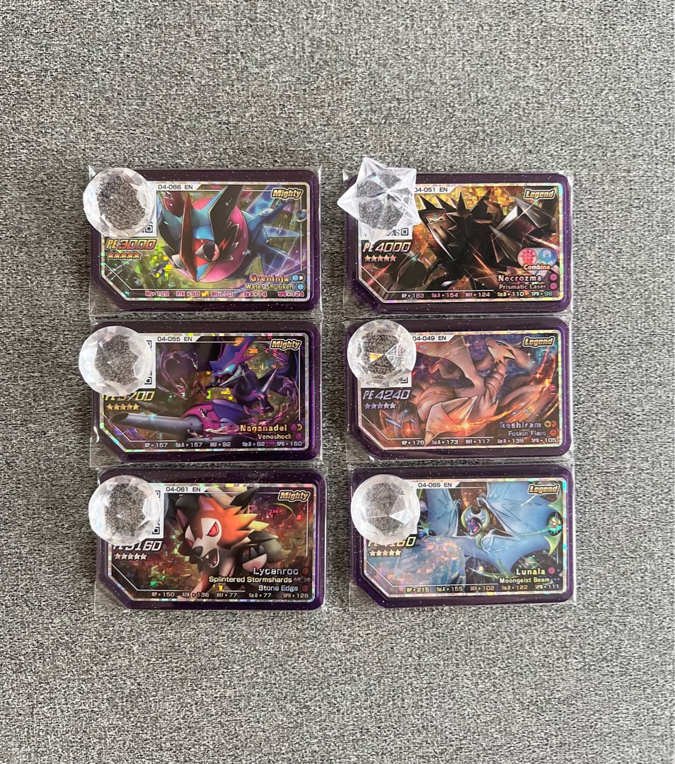 Pokemon Gaole Part 4 - Authentic 5 Stars Disks, Hobbies & Toys, Toys ...