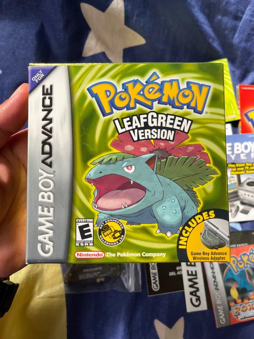 Pokemon leaf green version, Video Gaming, Video Games, Nintendo on ...