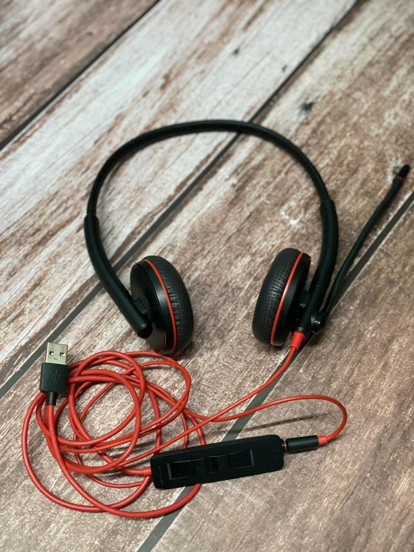 Poly Plantronics Blackwire C3225 USB-A Headset, Computers & Tech, Parts ...