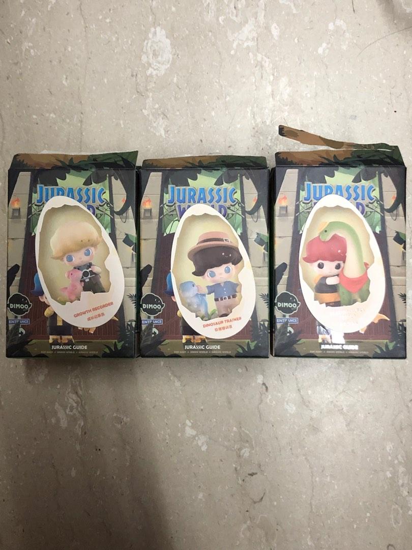 Popmart Dimoo Jurassic World, Hobbies & Toys, Toys & Games on Carousell