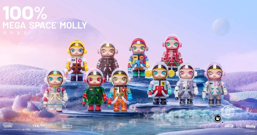 Popmart Space Molly 100%, Hobbies & Toys, Memorabilia & Collectibles ...