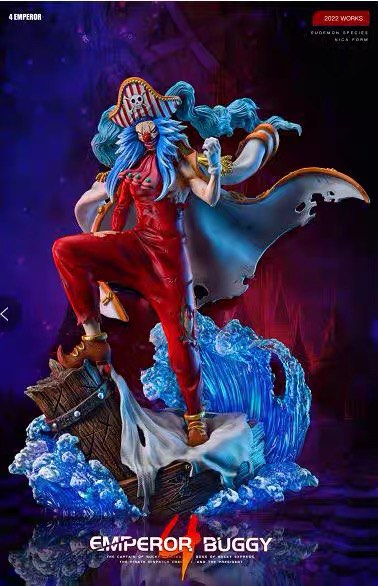 [PO] One Piece | New 4 Emperor Buggy, Hobbies & Toys, Toys & Games on ...