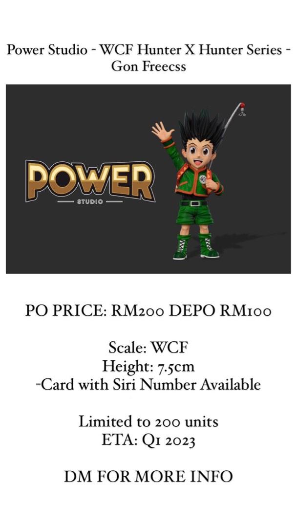 Power Studio - WCF Hunter X Hunter Series - Gon Freecss, Hobbies & Toys ...