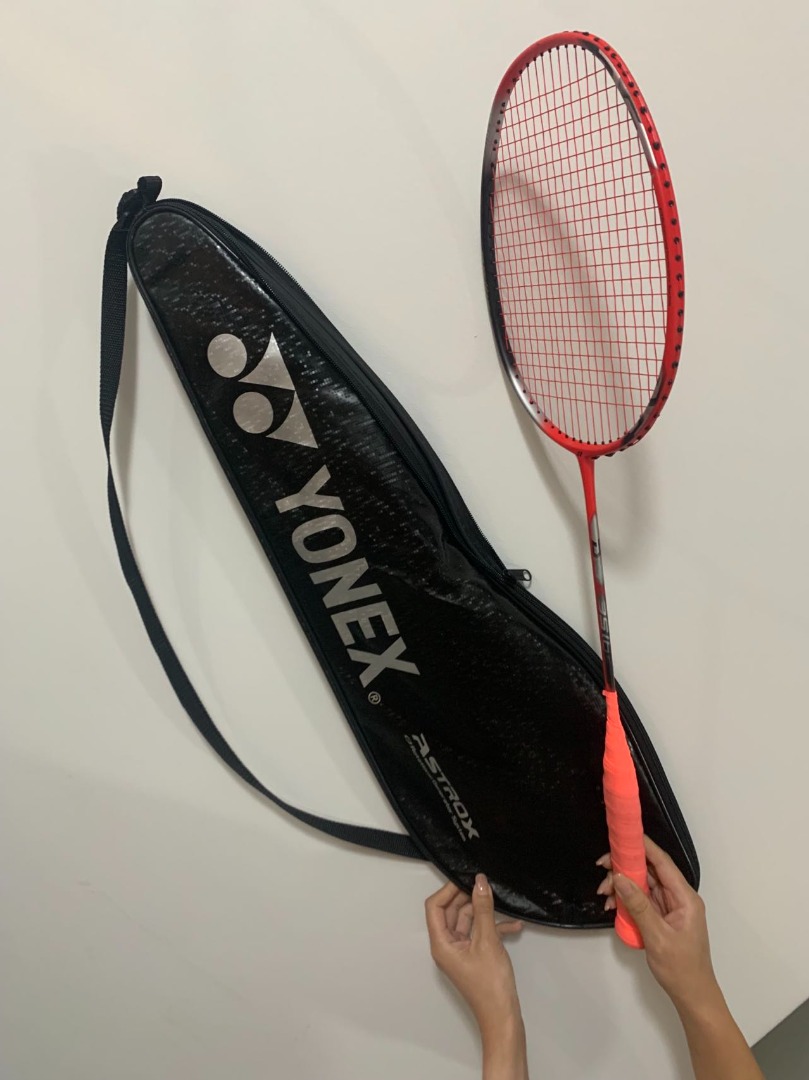 Preloved Yonex Astrox 3Dg Original Badminton Racket, Sports Equipment ...
