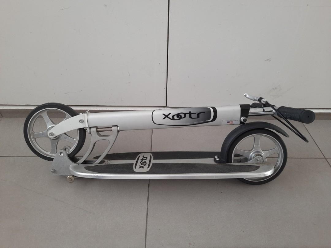 Premium USA XOOTR STREET adults' kick scooter . Full solid one pc CNC ...