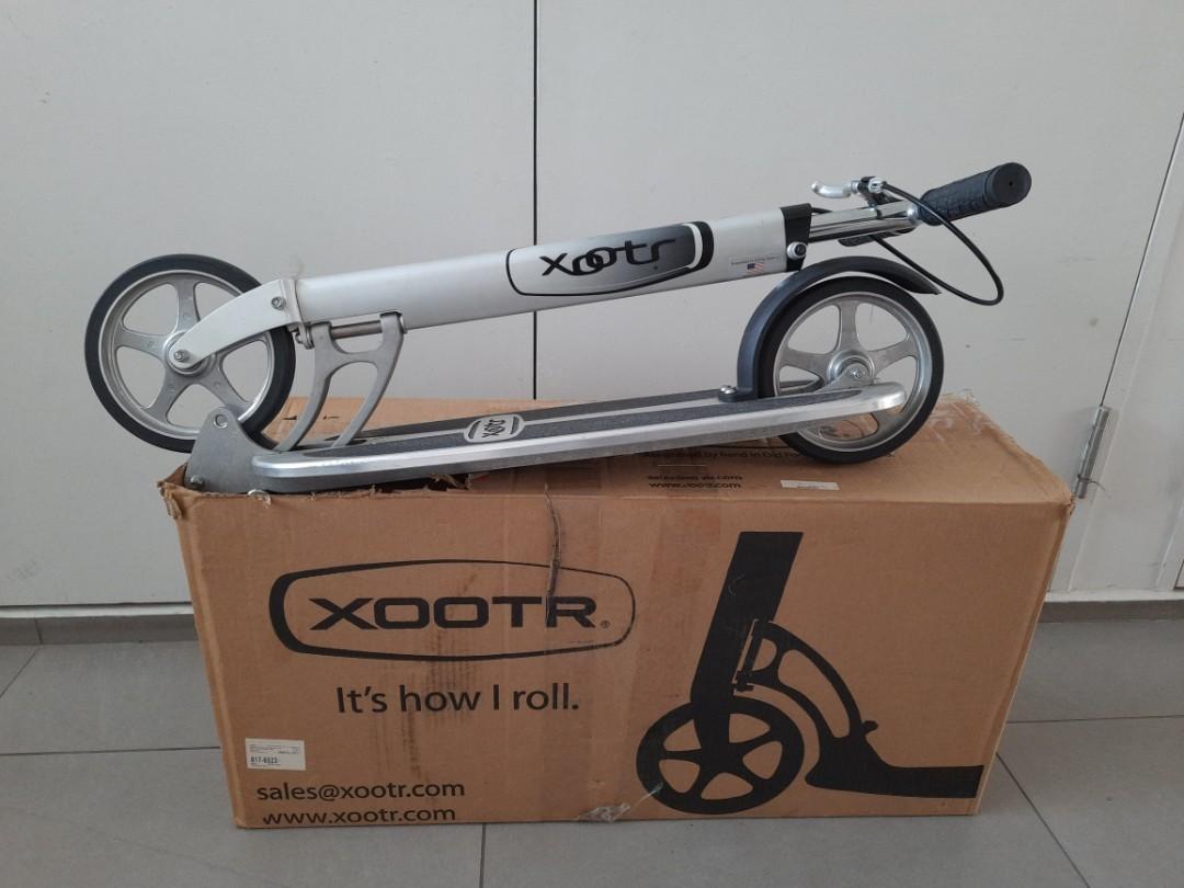 Premium USA XOOTR STREET adults' kick scooter . Full solid one pc CNC ...