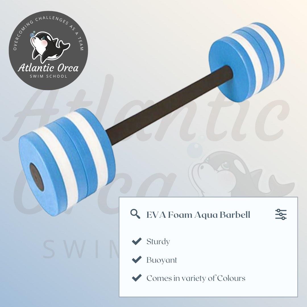 (PREORDER) EVA Swimming Barbell, Sports Equipment, Other Sports ...