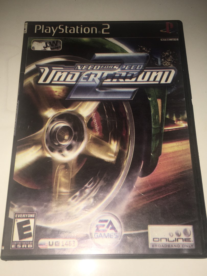 Ps2 cd Need for speed Underground 2, Video Gaming, Video Games ...