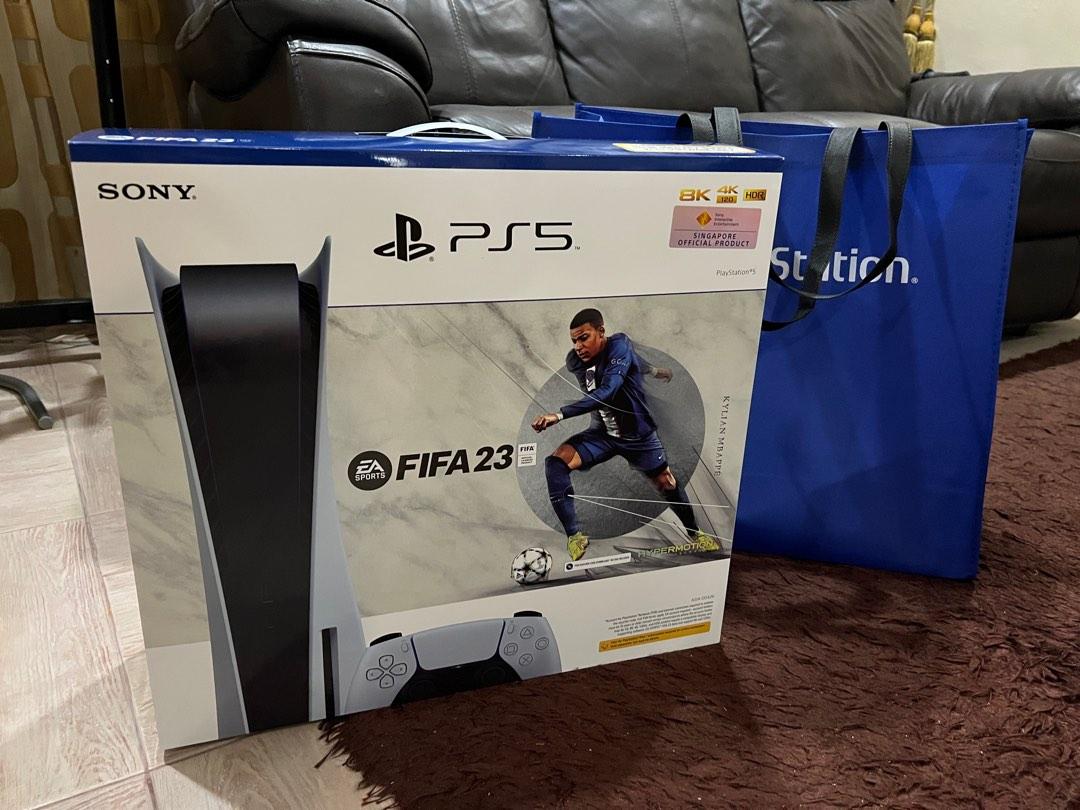 PS5 Physical Disc Version (FIFA 23 Bundle), Video Gaming, Video Game ...