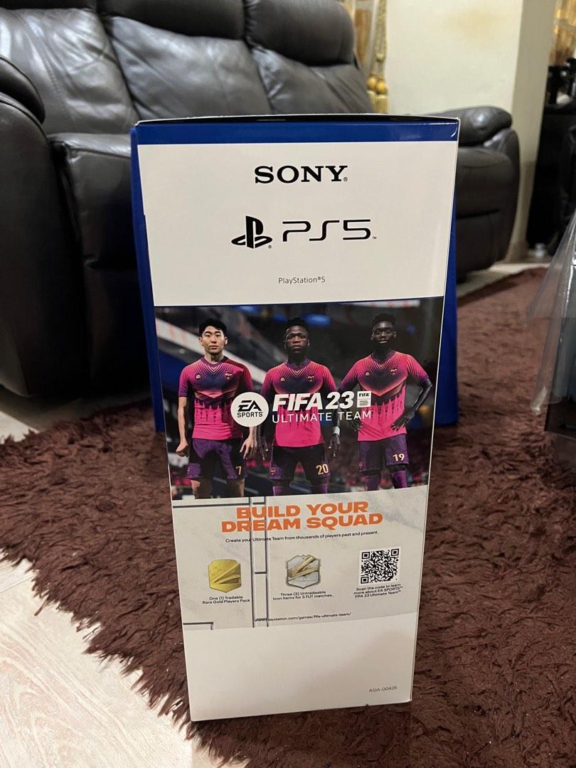 PS5 Physical Disc Version (FIFA 23 Bundle), Video Gaming, Video Game ...