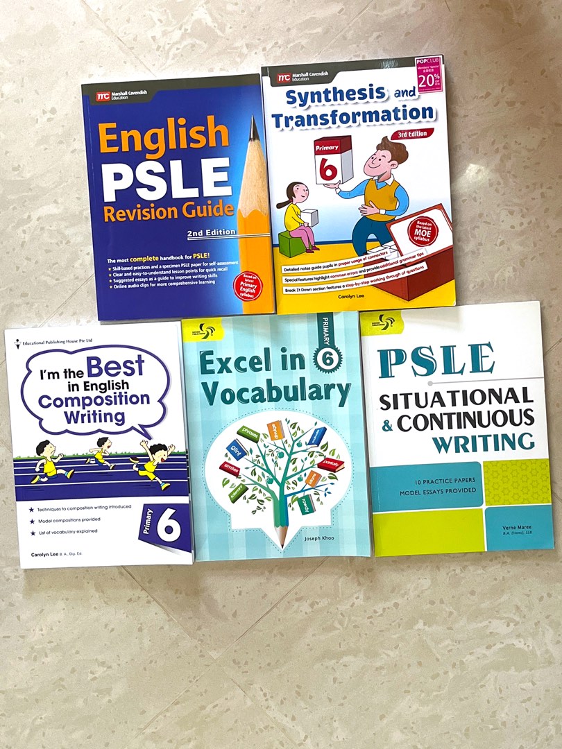 PSLE english books - upper pri/P6, Hobbies & Toys, Books & Magazines ...