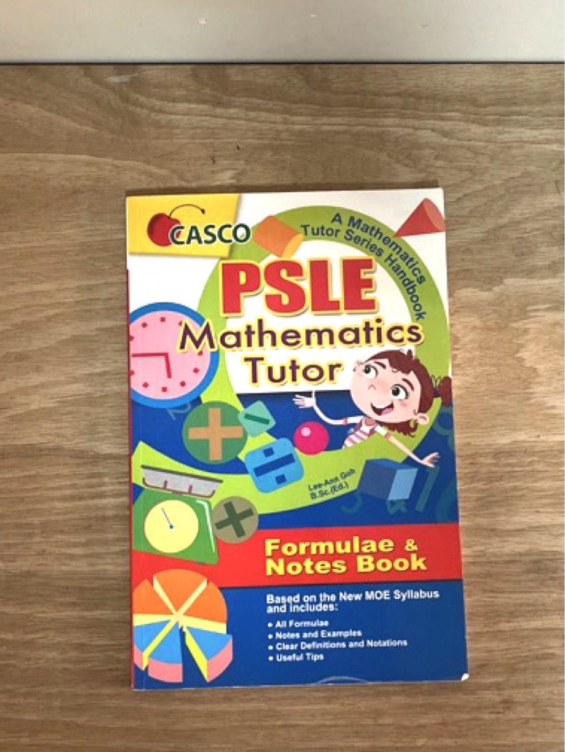 PSLE mathematics formulas & notes handbook, Hobbies & Toys, Books ...