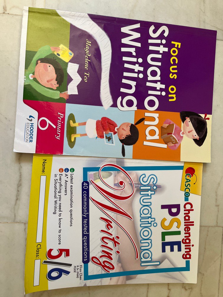 PSLE Situation Writing, Hobbies & Toys, Books & Magazines, Assessment ...
