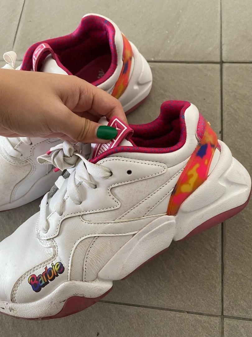Puma Barbie platform shoes, Women's Fashion, Footwear, Sneakers on ...