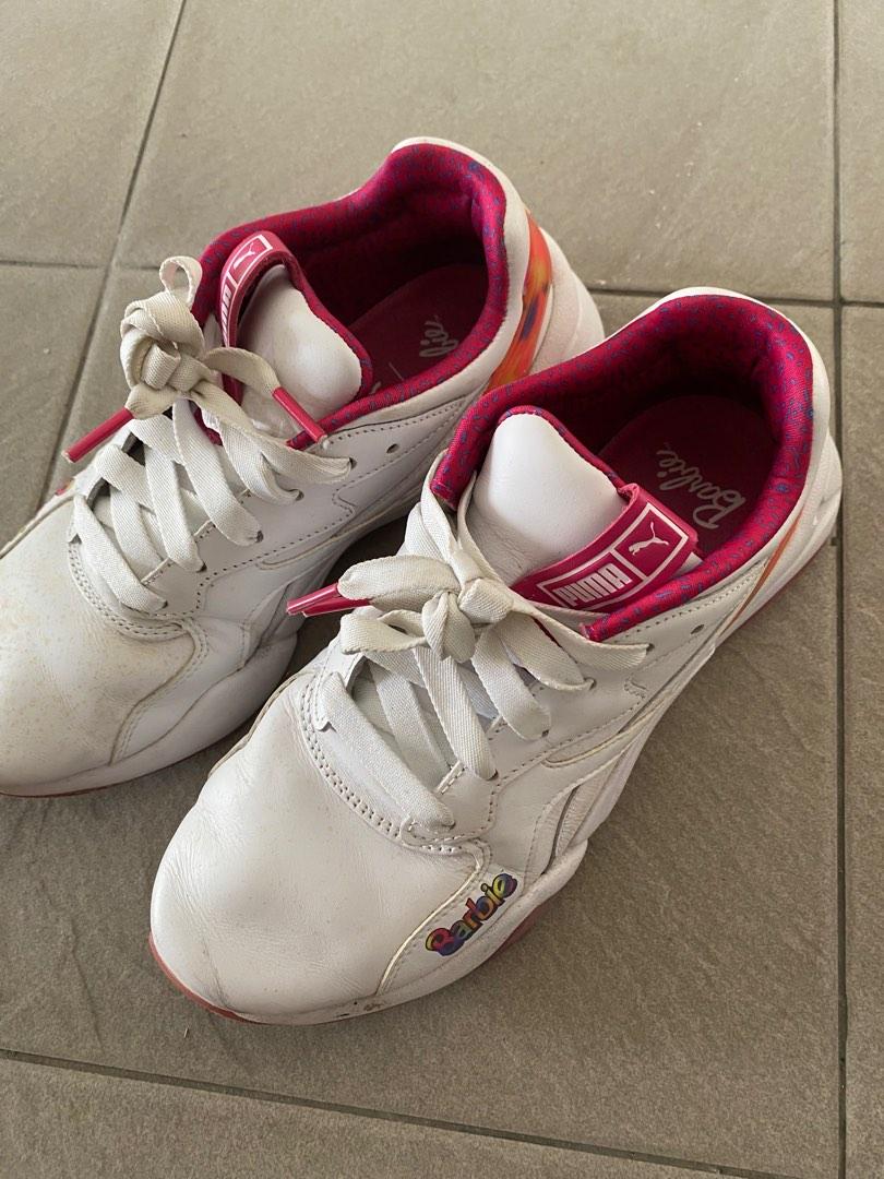 Puma Barbie platform shoes, Women's Fashion, Footwear, Sneakers on ...