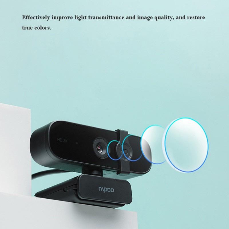 RAPOO C280 Webcam 2K HD (with Mic and with Cover) USB 2.0 on Carousell