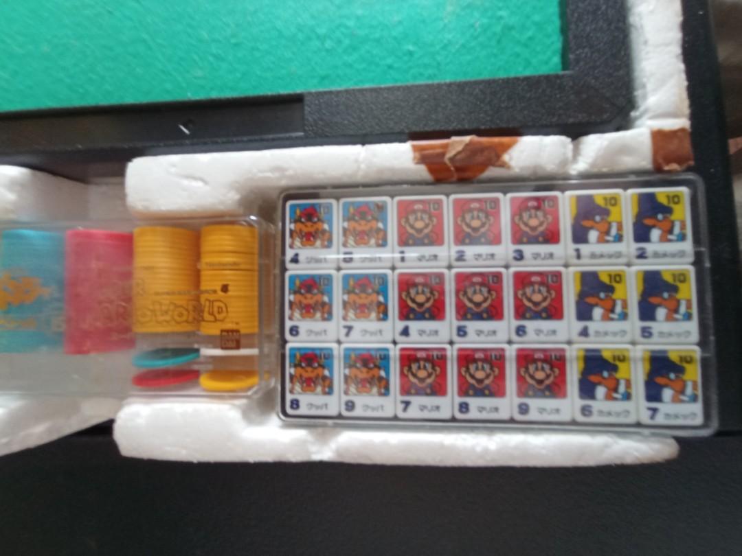 RARE 1991 Super Mario World Board Game and Mahjong, Hobbies & Toys ...