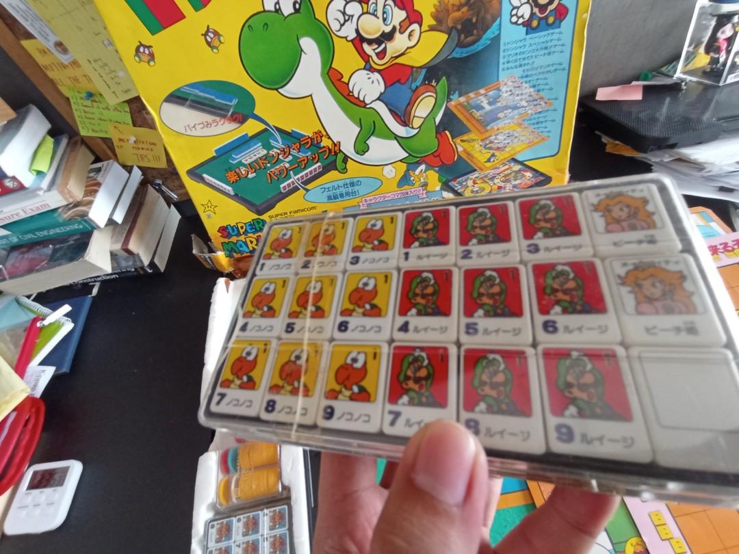 RARE 1991 Super Mario World Board Game and Mahjong, Hobbies & Toys ...