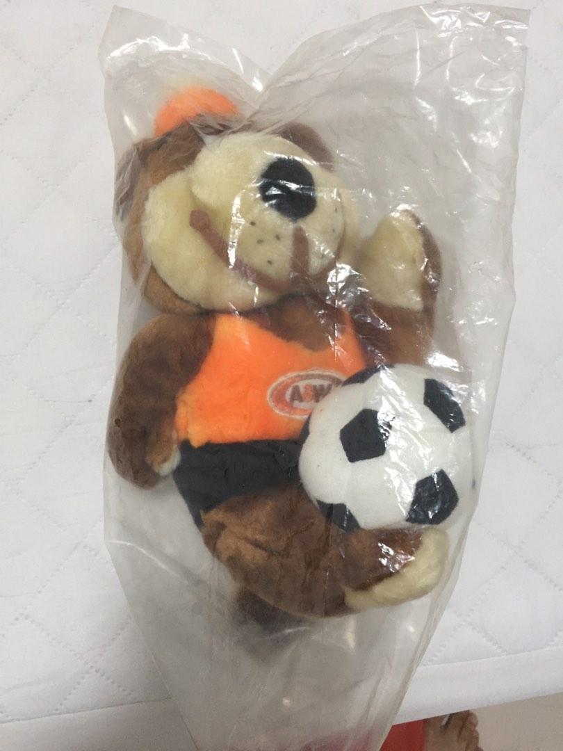 Rare A&W Bear plush toy, Hobbies & Toys, Memorabilia & Collectibles ...