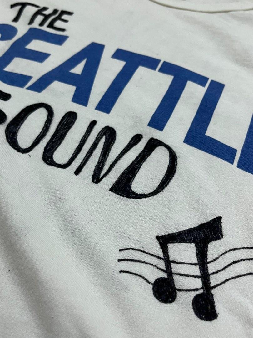 RARE! SEATTLE SOUND GRUNGE 90s TEE CHAMPION CUSTUM MADE, Men's Fashion ...