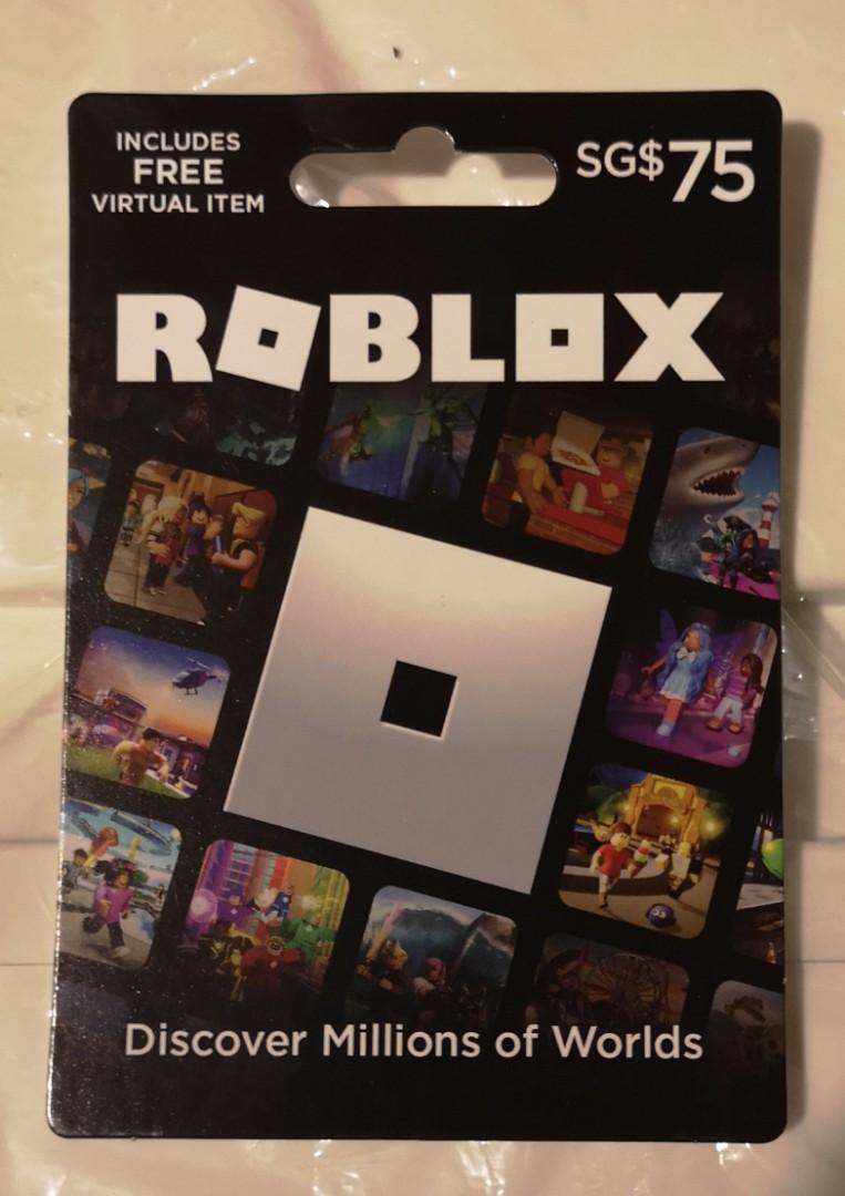 Roblox Game Cards, Hobbies & Toys, Toys & Games on Carousell