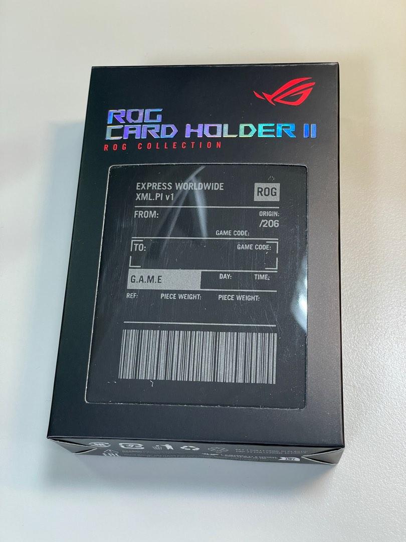 ROG CARD HOLDER II 全新證件套/識別證套, 電玩遊戲相關, 主機配件與周邊商品, 保護殼、套在旋轉拍賣