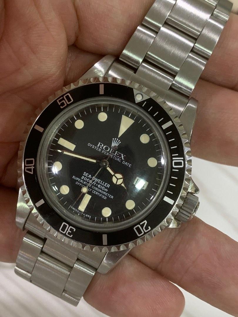 Rolex 1665 Sea Dweller with Paper!, Luxury, Watches on Carousell