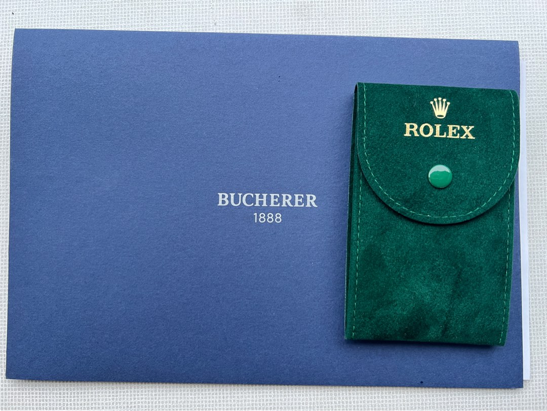 Rolex pouch and carrier bag, Luxury, Watches on Carousell