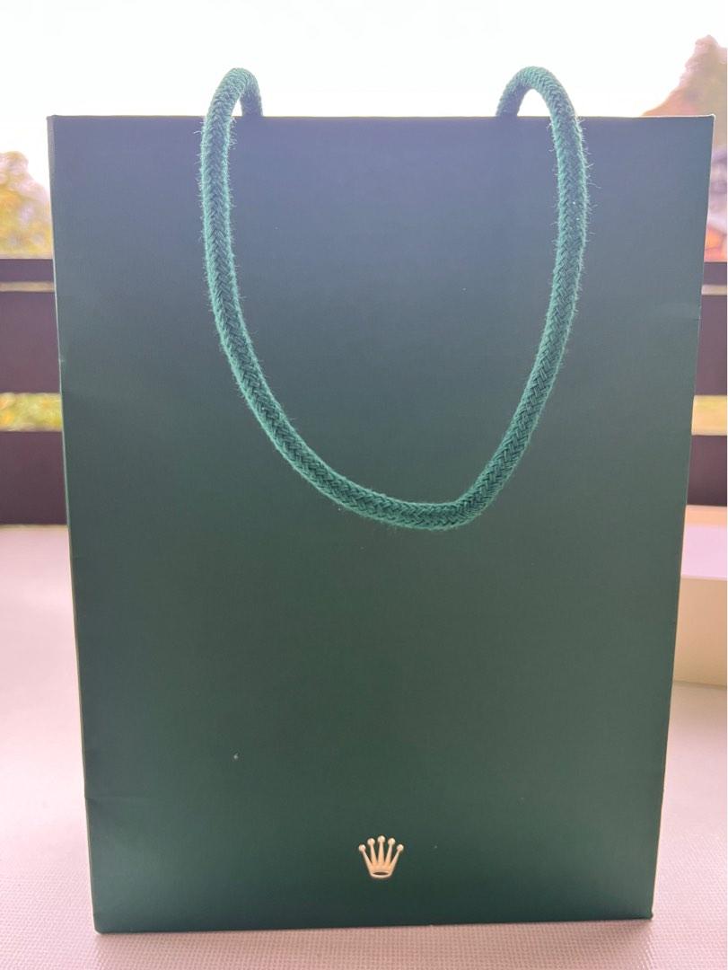 Rolex pouch and carrier bag, Luxury, Watches on Carousell