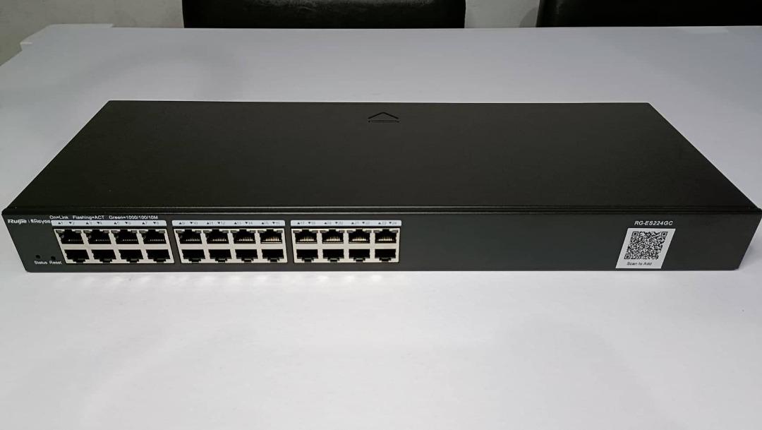Ruijie RG-ES224GC 24-Port Gigabit Cloud Managed Switch, Computers ...
