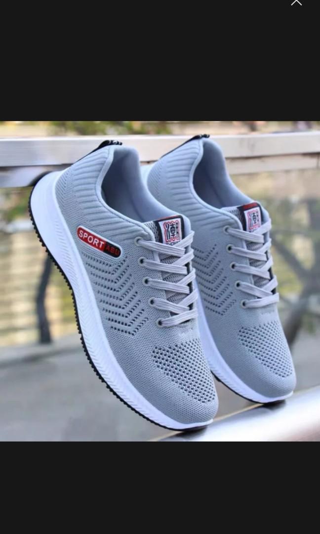 Grey rubber shoes, Women's Fashion, Footwear, Sneakers on Carousell