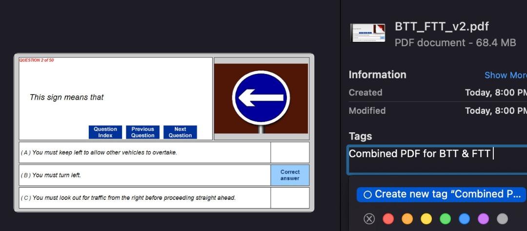 [SALE] Official Basic and Final Theory Test BTT FTT Questions & Answers ...