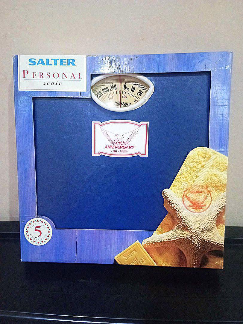 SALTER PERSONAL SCALE, Furniture & Home Living, Bathroom & Kitchen ...