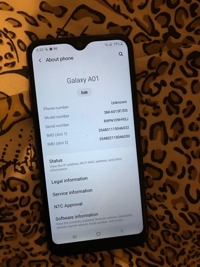 Samsung AO1 60% smooth, Mobile Phones & Gadgets, Mobile Phones, Android ...