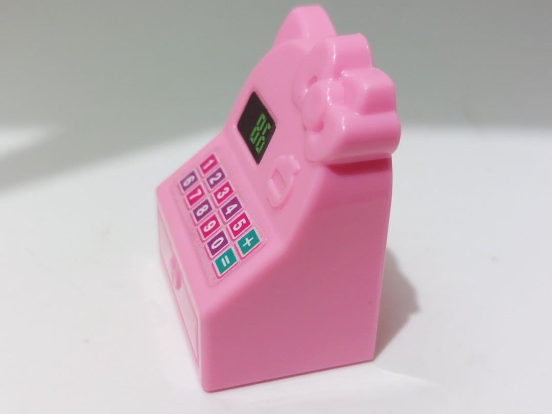 Sanrio Hello Kitty Mini Small Plastic Toy Cashier Dollhouse Pink ...