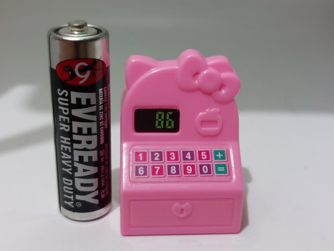 Sanrio Hello Kitty Mini Small Plastic Toy Cashier Dollhouse Pink ...