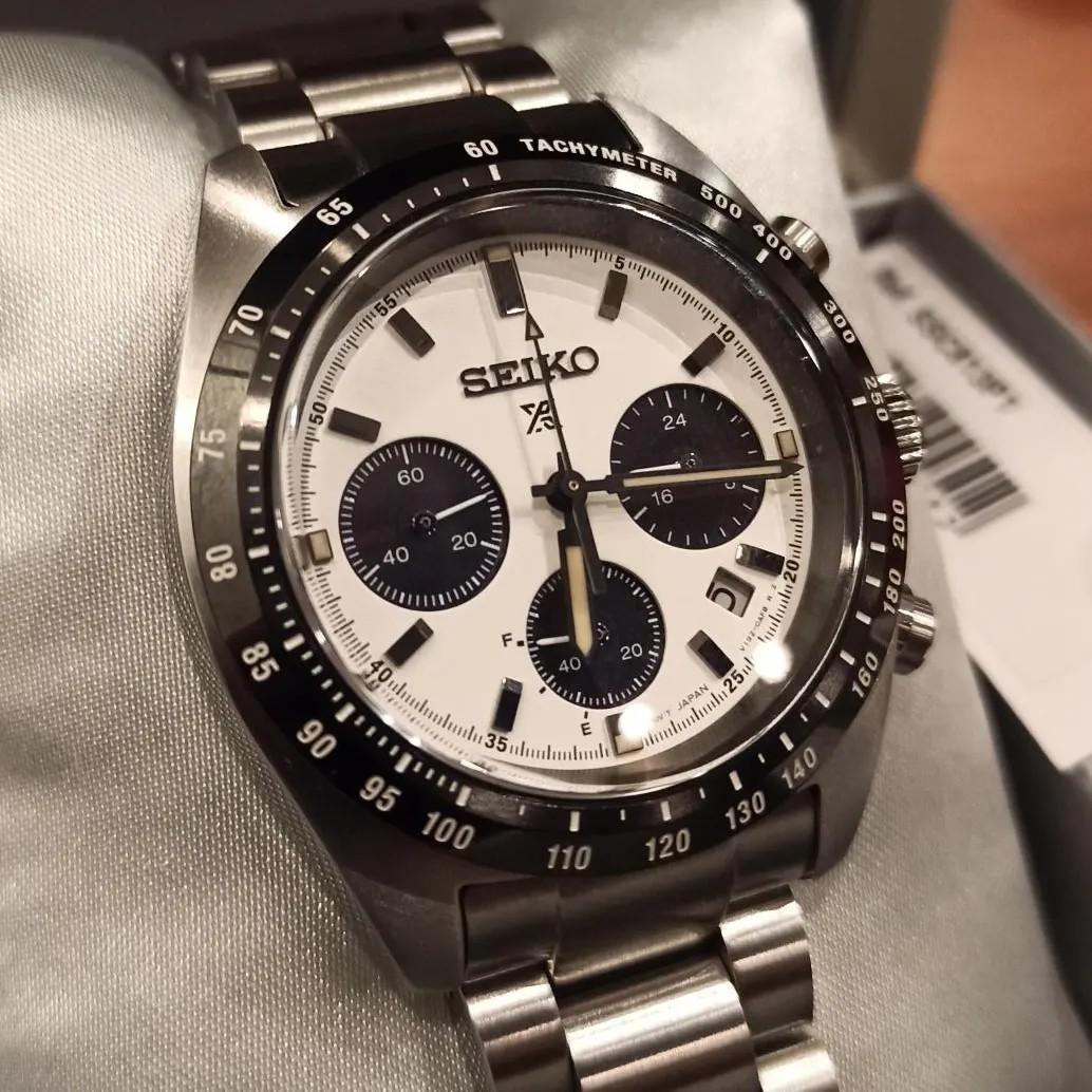 Seiko Prospex - Solar Panda SSC813P1 - Speedtimer Chronograph, Luxury ...