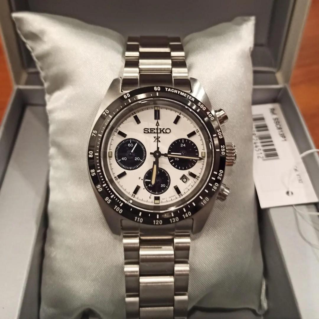 Seiko Prospex - Solar Panda SSC813P1 - Speedtimer Chronograph, Luxury ...