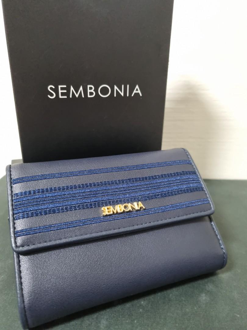 Sembonia: 3 Fold Wallet (Navy Blue), Women's Fashion, Bags & Wallets ...
