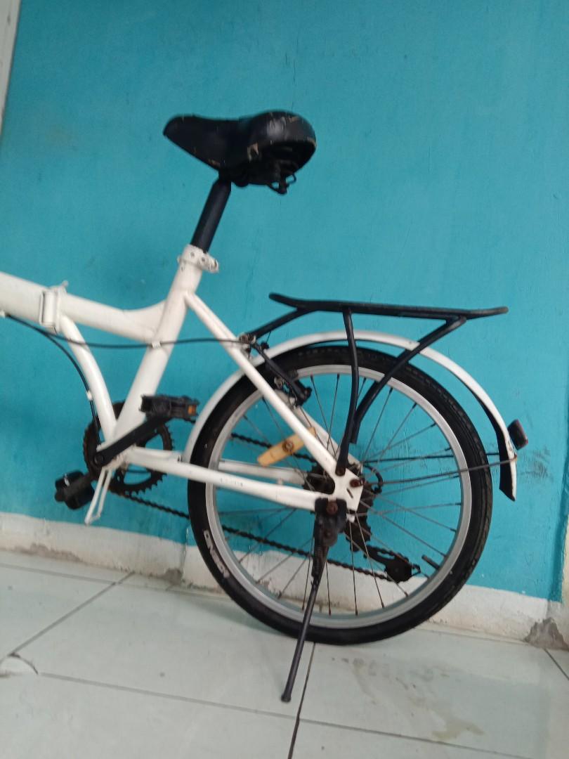 SEPEDA LIPAT WARNA PUTIH, Olah Raga, Sepeda di Carousell