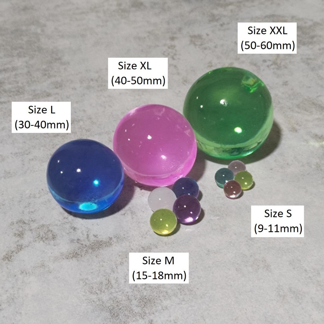 [SG In Stock] 60mm Sensory Play Giant Water Beads / Water Babies ...