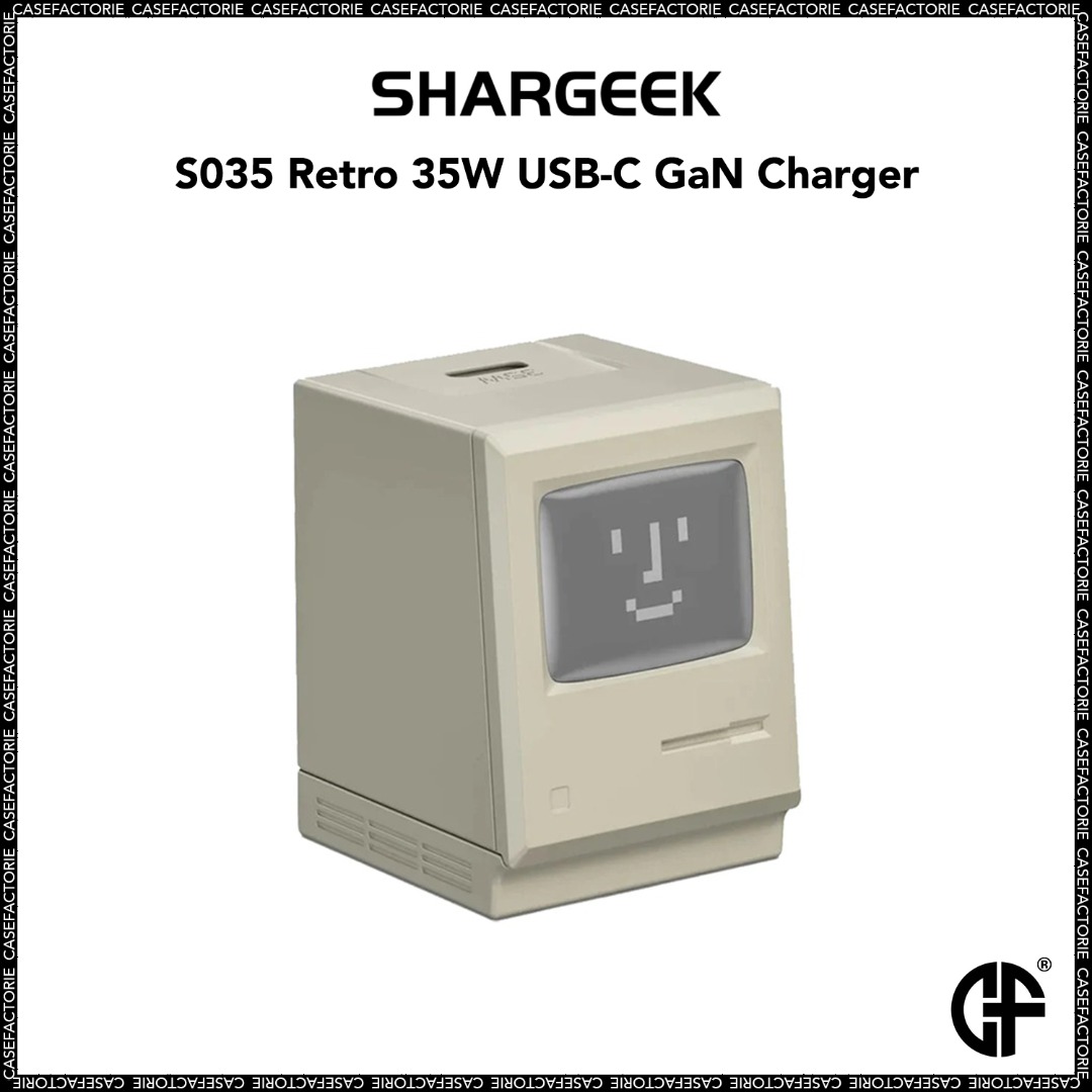 Shargeek S035 Retro 35W USB-C GaN Charger, Mobile Phones & Gadgets ...
