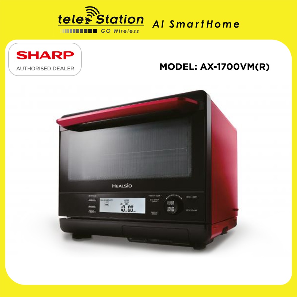 Sharp Healsio Water Oven AX-1700VM (R), TV & Home Appliances, Kitchen Appliances, Ovens ...